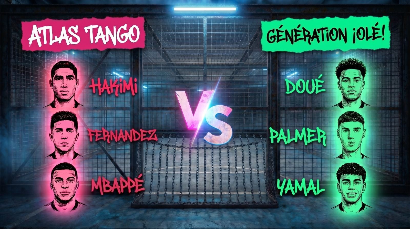 Cage 2026 Semi-final — Can Hakimi And Atlas Tango Stop Yamal And ...